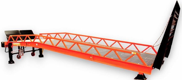 Mobile Laderampe mieten mit 12 t oder 20 t Traglast